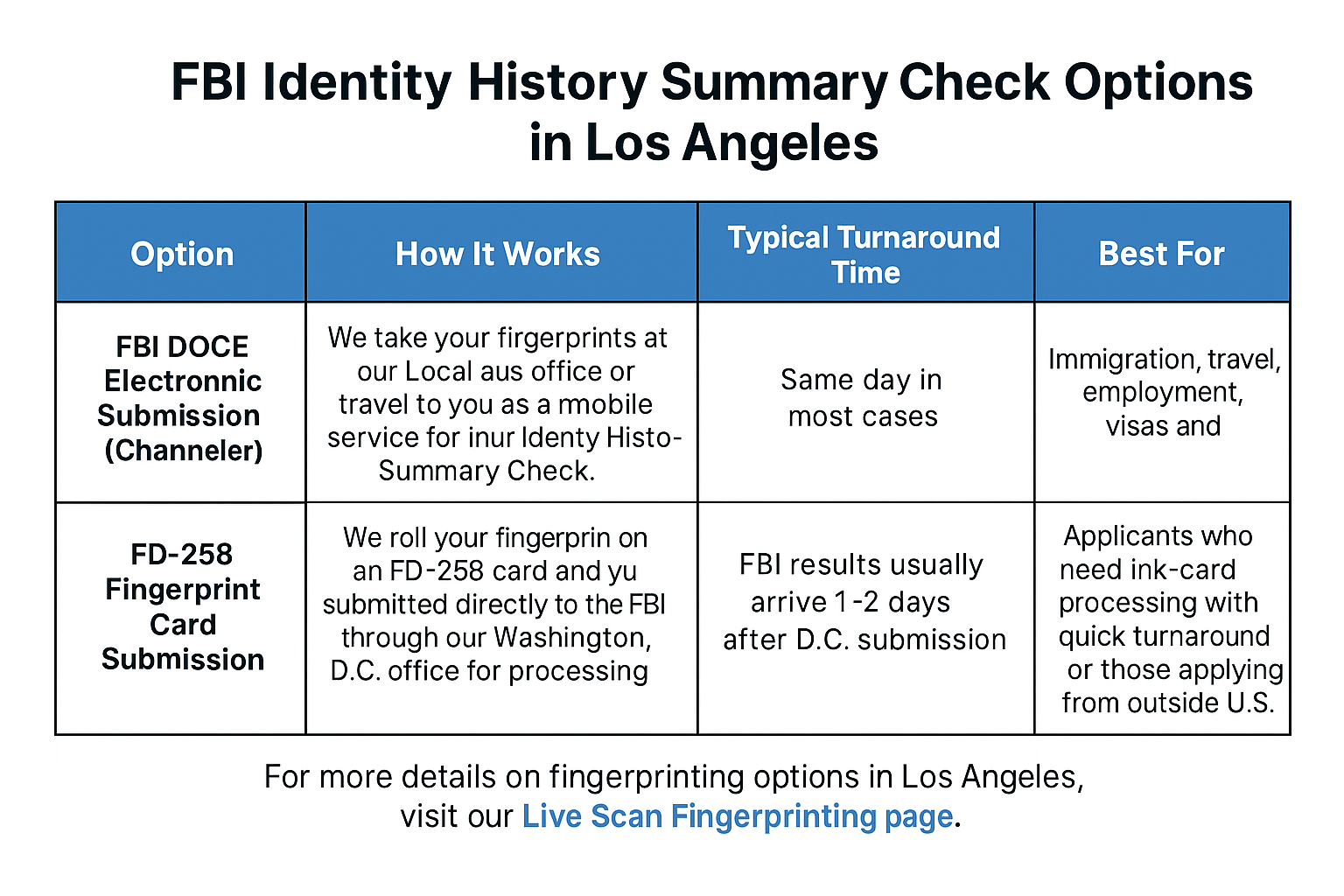 #1 Quick FBI Identity History Summary Check: Need to Knows