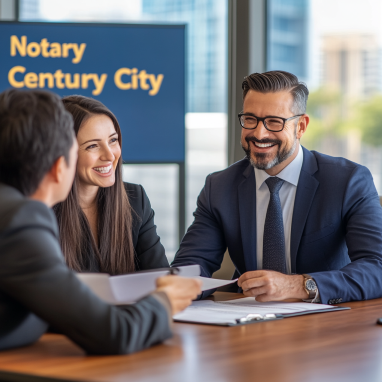 #1 Notary Century City – Fast, Friendly, Easy to Book
