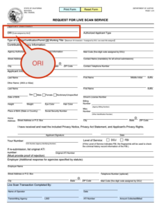 Correct ORI For Live Scan: The #1 Key to Accurate Results