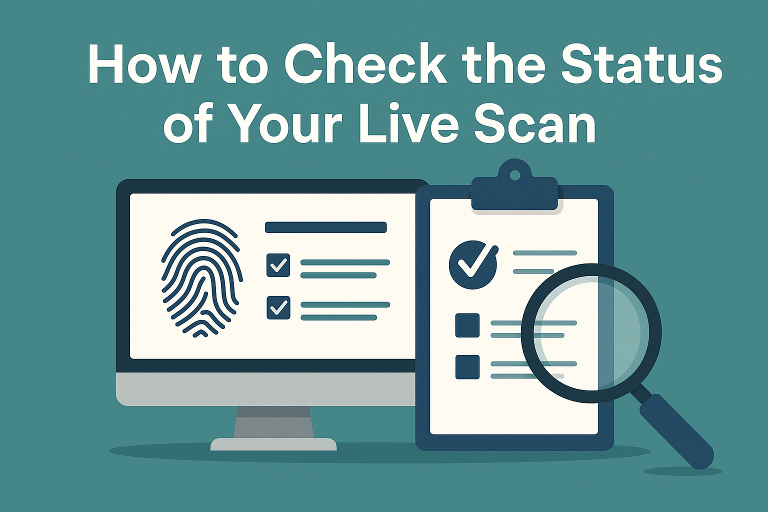 How To Check The Status Of Your Live Scan? | Anshin Notary
